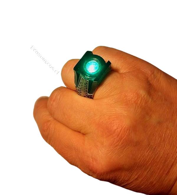 Anillo De Linterna Verde Real